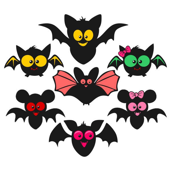 Cute Bat Cuttable Design | Apex Designs & Fonts