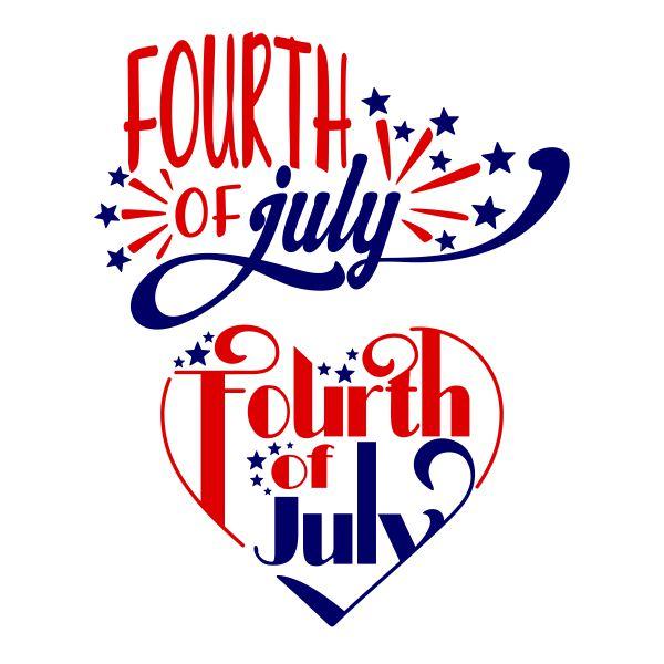 Fourth of July Cuttable Design | Apex Designs & Fonts