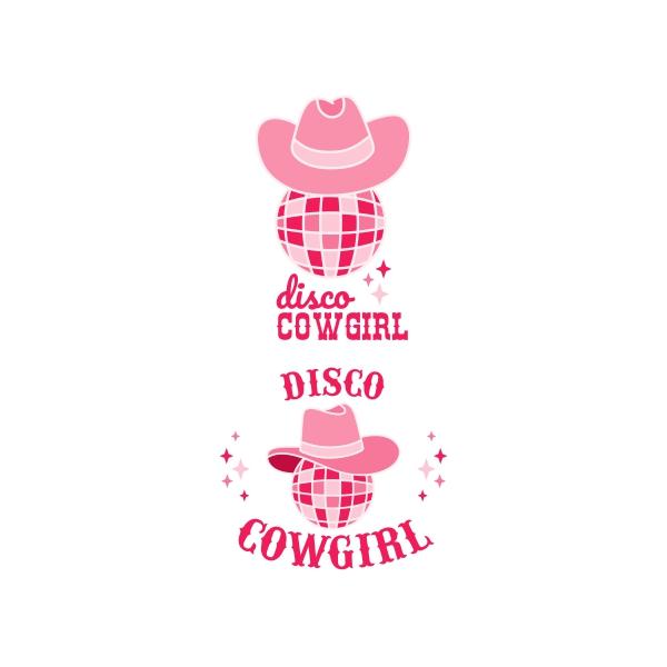 Disco Cowgirl SVG Vector Designs - Apex